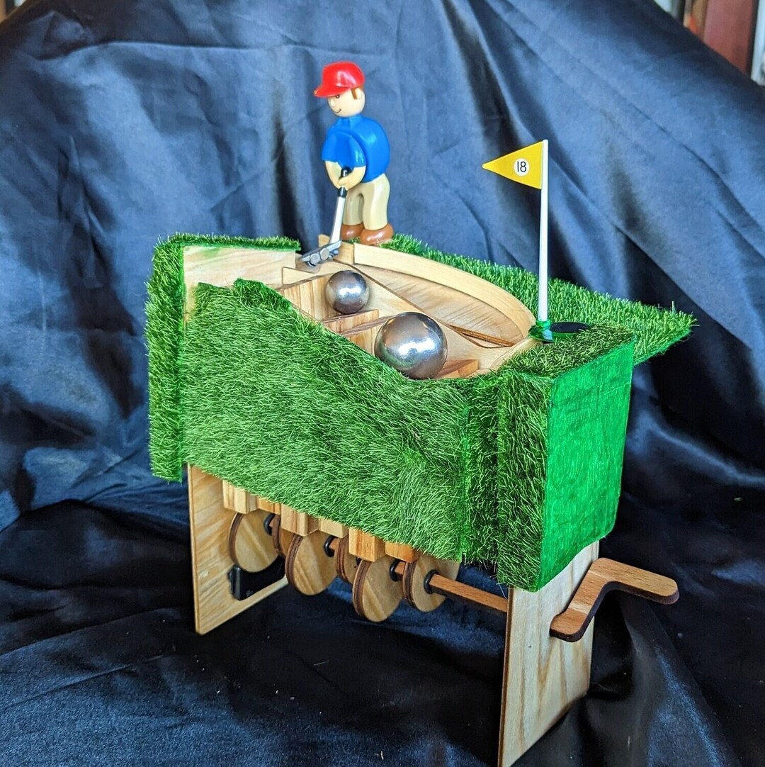 The Autogolfer Golf Robot / Automaton Mini Golf Course - Etsy Canada