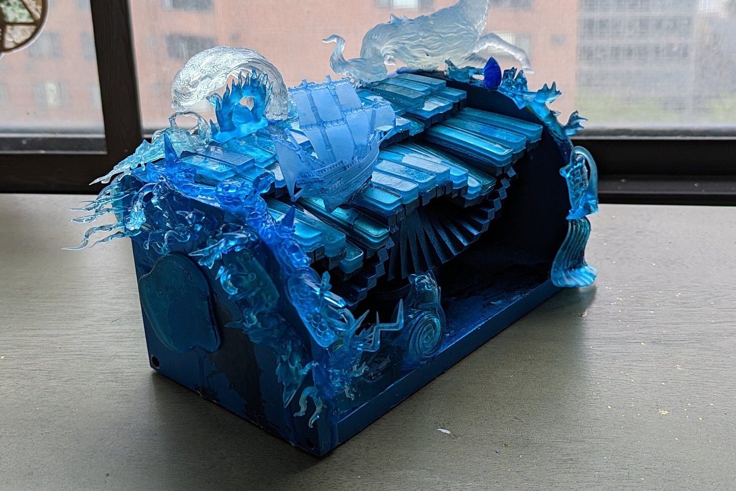 Stunning Water & Boat Automaton Wave Automaton Waves - Etsy