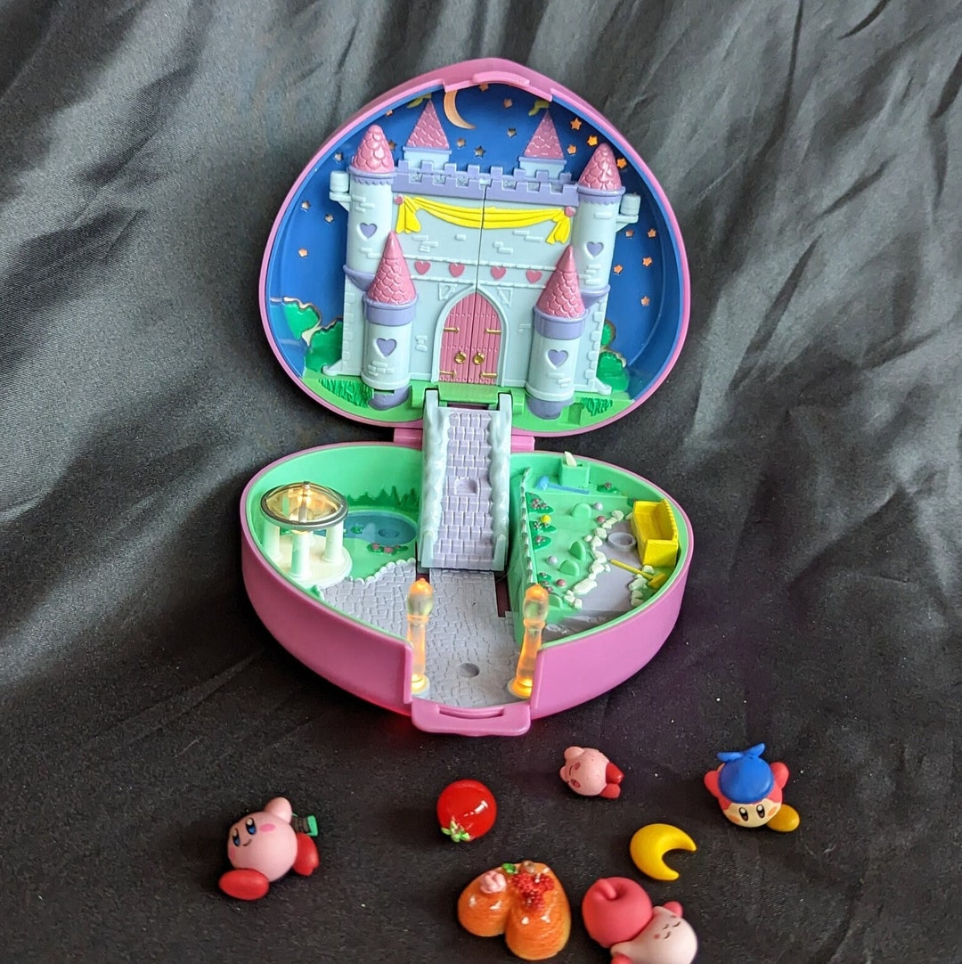 Kirby Pocket Playset Kirby Dream Palace Lights up Waddle Dee Maxim ...
