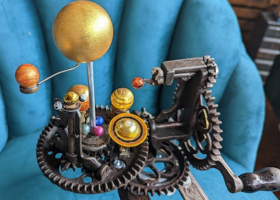 Metal Solar System Model