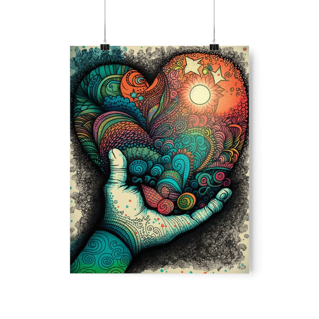 Hand Therapy Matte Vertical Poster - Etsy