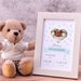 Newborn Baby Birth Stats, Baby Boy Birth Announcement, Baby Birth ...