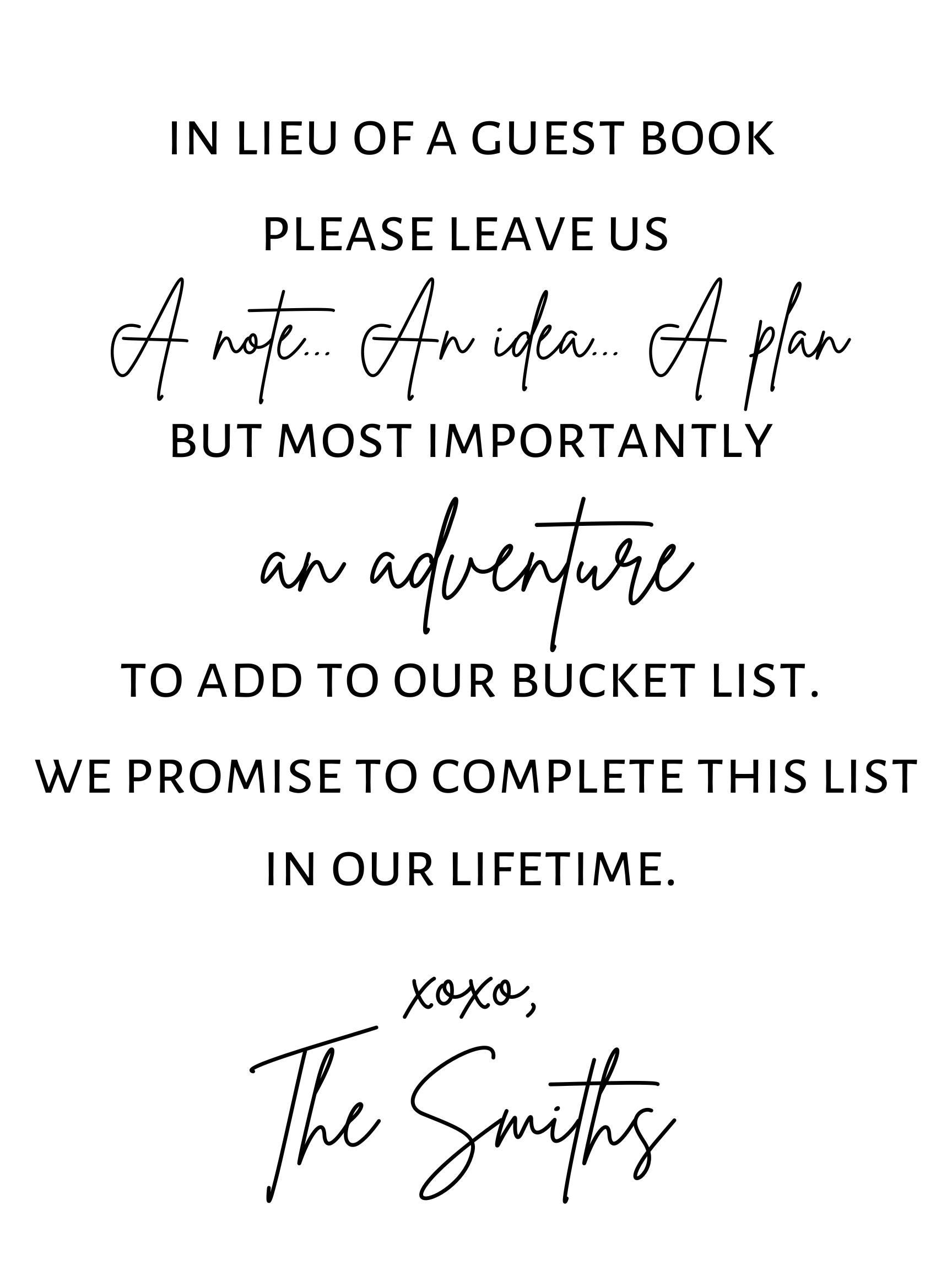 Guest Book Template – Editable Canva Design – Printable for Weddings ...