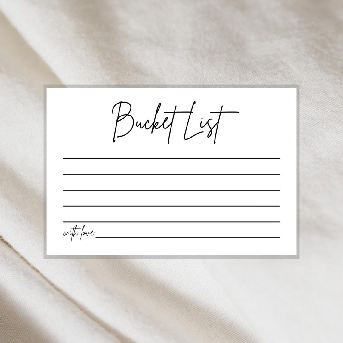 Bucket List Template – Editable Canva Design – Fillable Adventure for ...