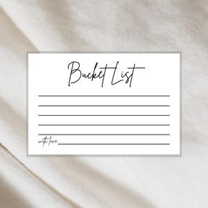 Bucket List Template – Editable Canva Design – Fillable Adventure for ...