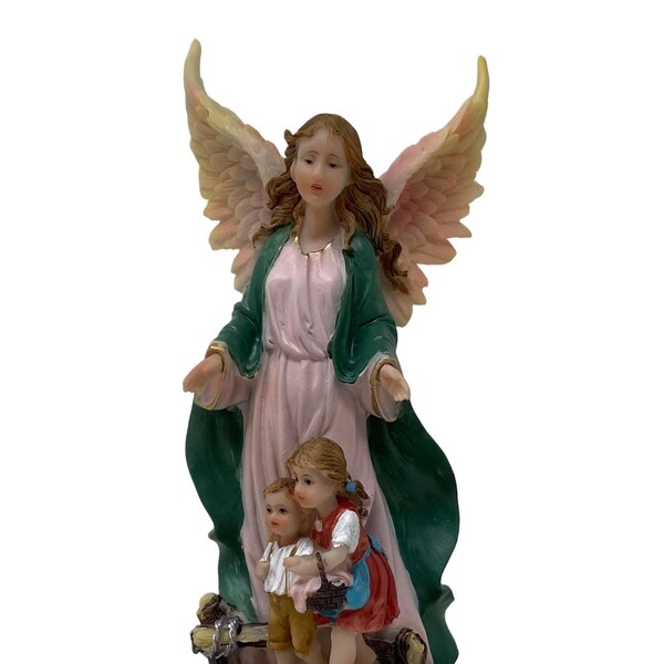 Guardian Angel Statue - Etsy