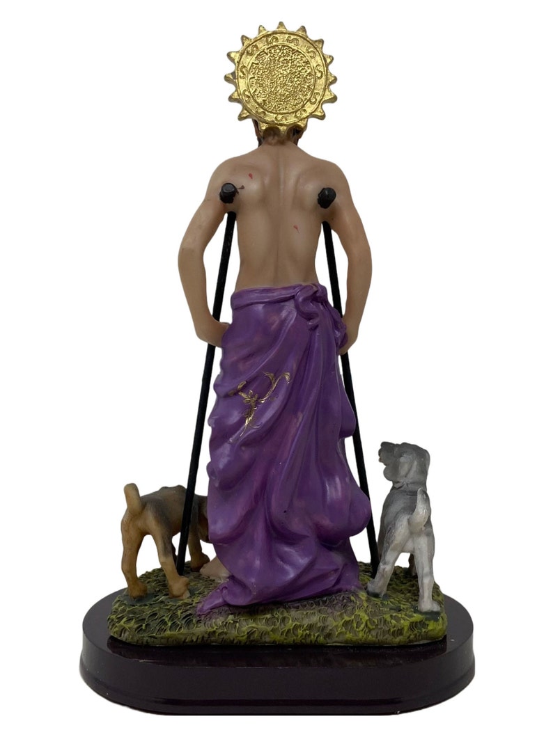San Lazaro St.lazarus 8 Inch Finely Detailed Resin Statue - Etsy