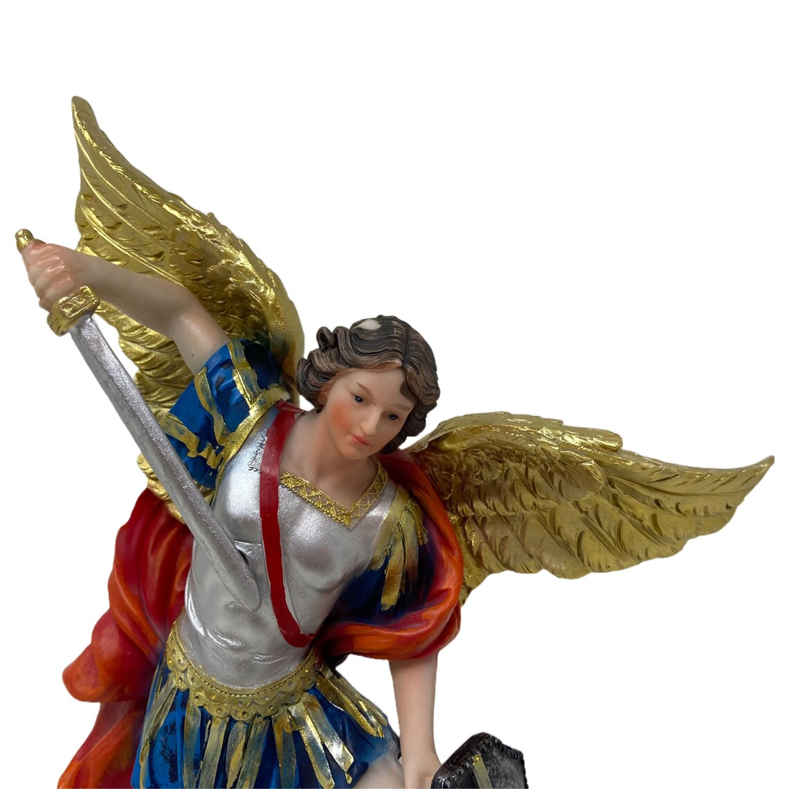 San Miguel Arcangel Saint Michael the Archangel 12 Inch - Etsy