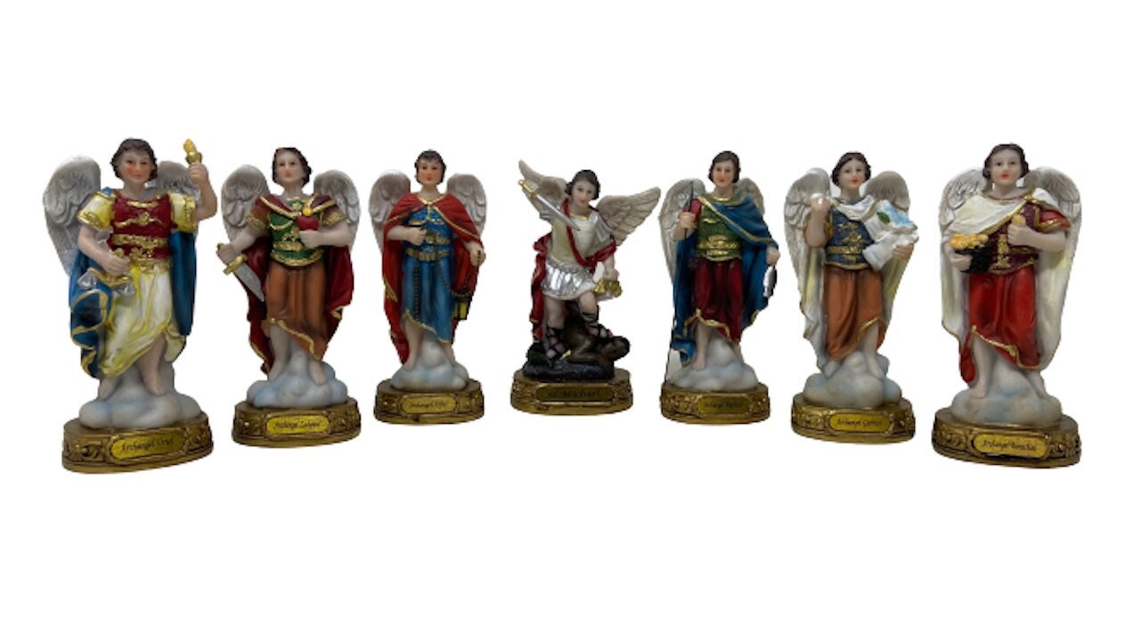 7 Archangels Statues