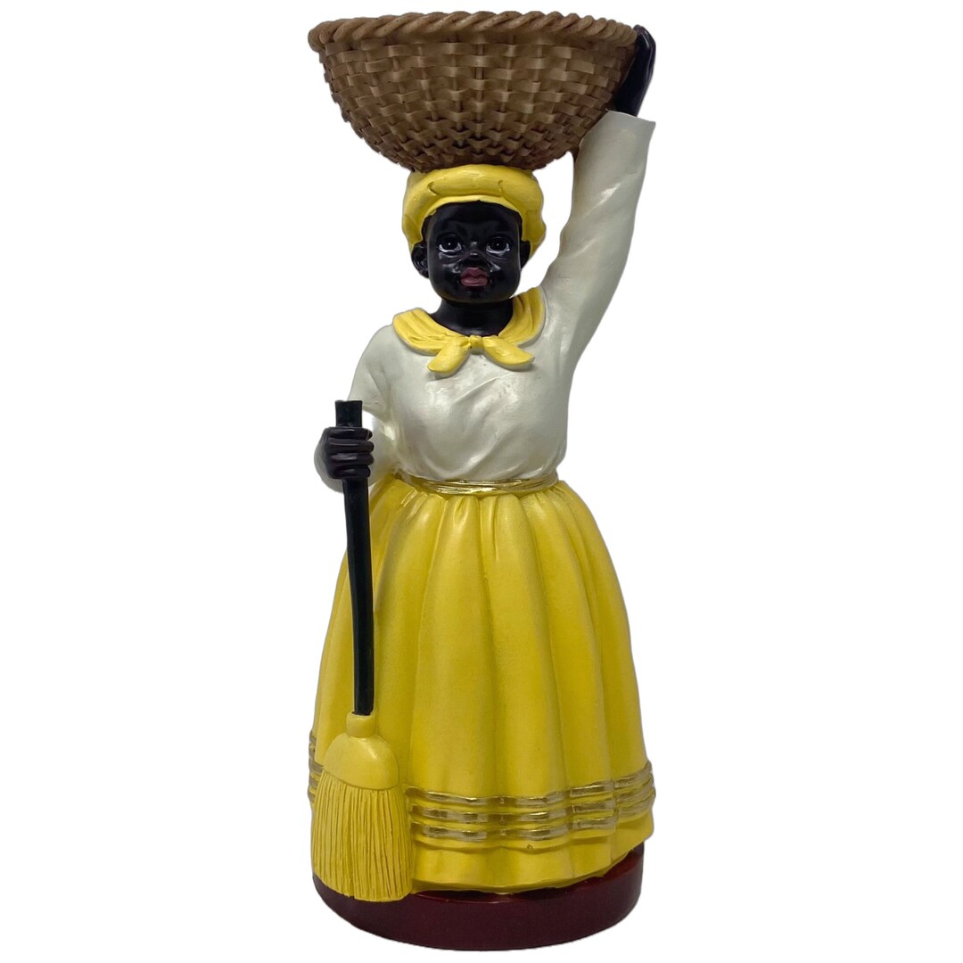 Madama Orisha Santo Yellow 12 Inch Resin Statue Beautifully Finished ...