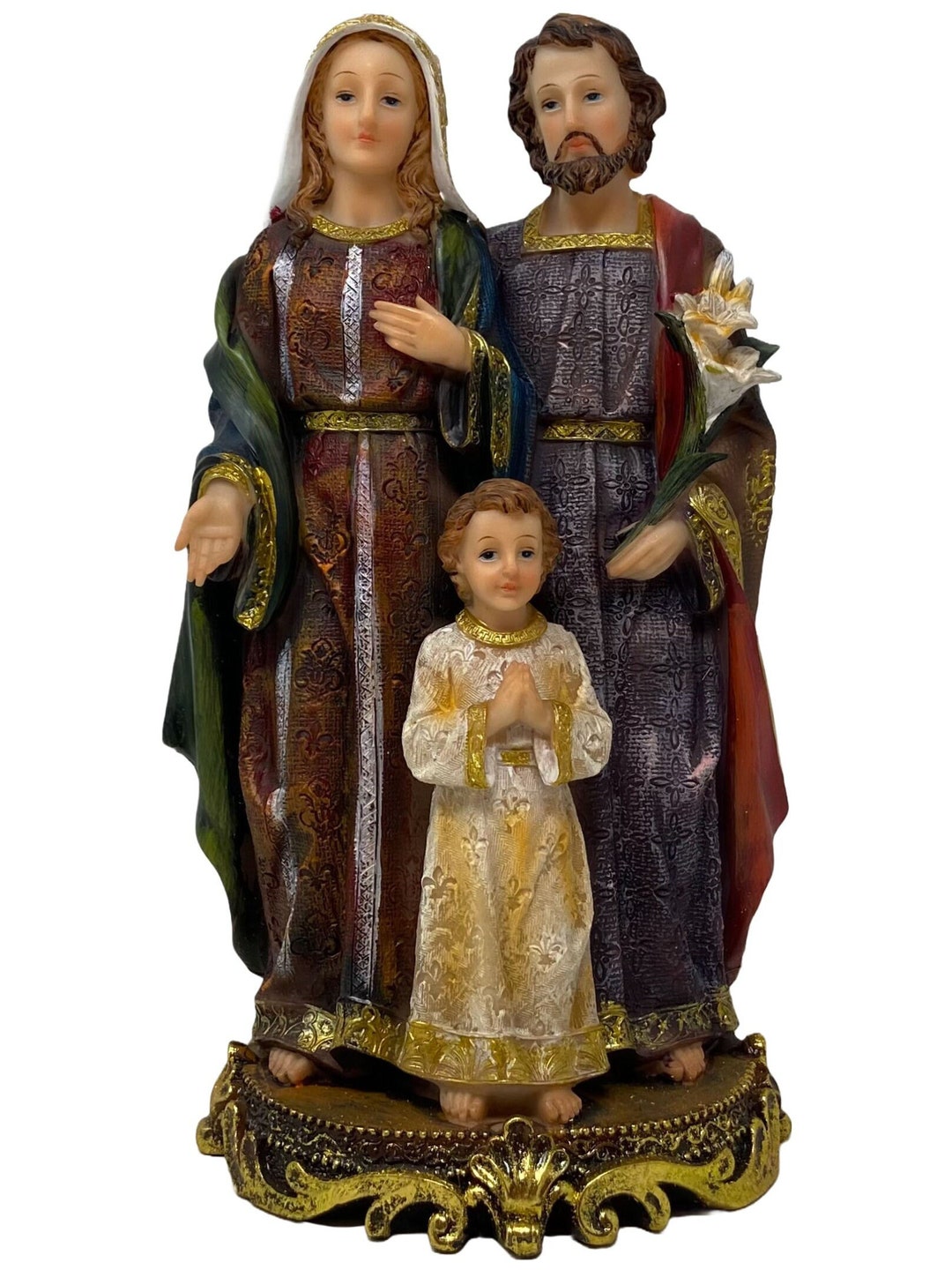 Sagrada Familia Holy Family 12 Inch Resin Statue Finely Detailed 0666 ...