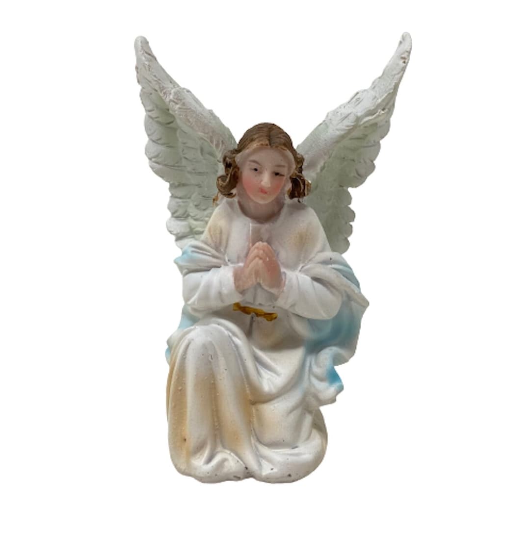 Angel Custodio/ Guardian Angel 4 Inch Resin Statue 25122-4 Brand New - Etsy