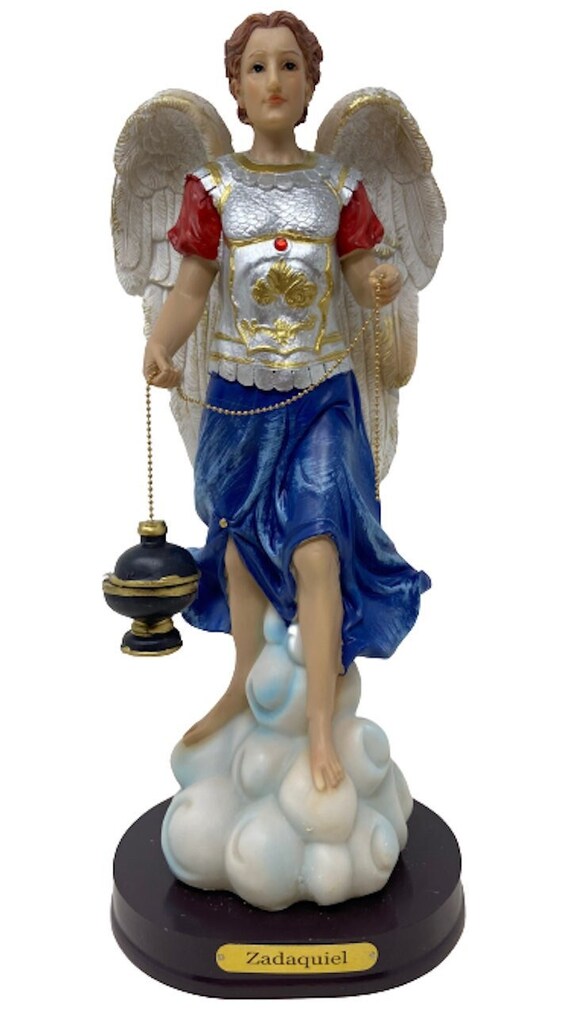 Arcangel Zadquiel/ Archangel Zadquiel 12 Inch Resin Statue - Etsy