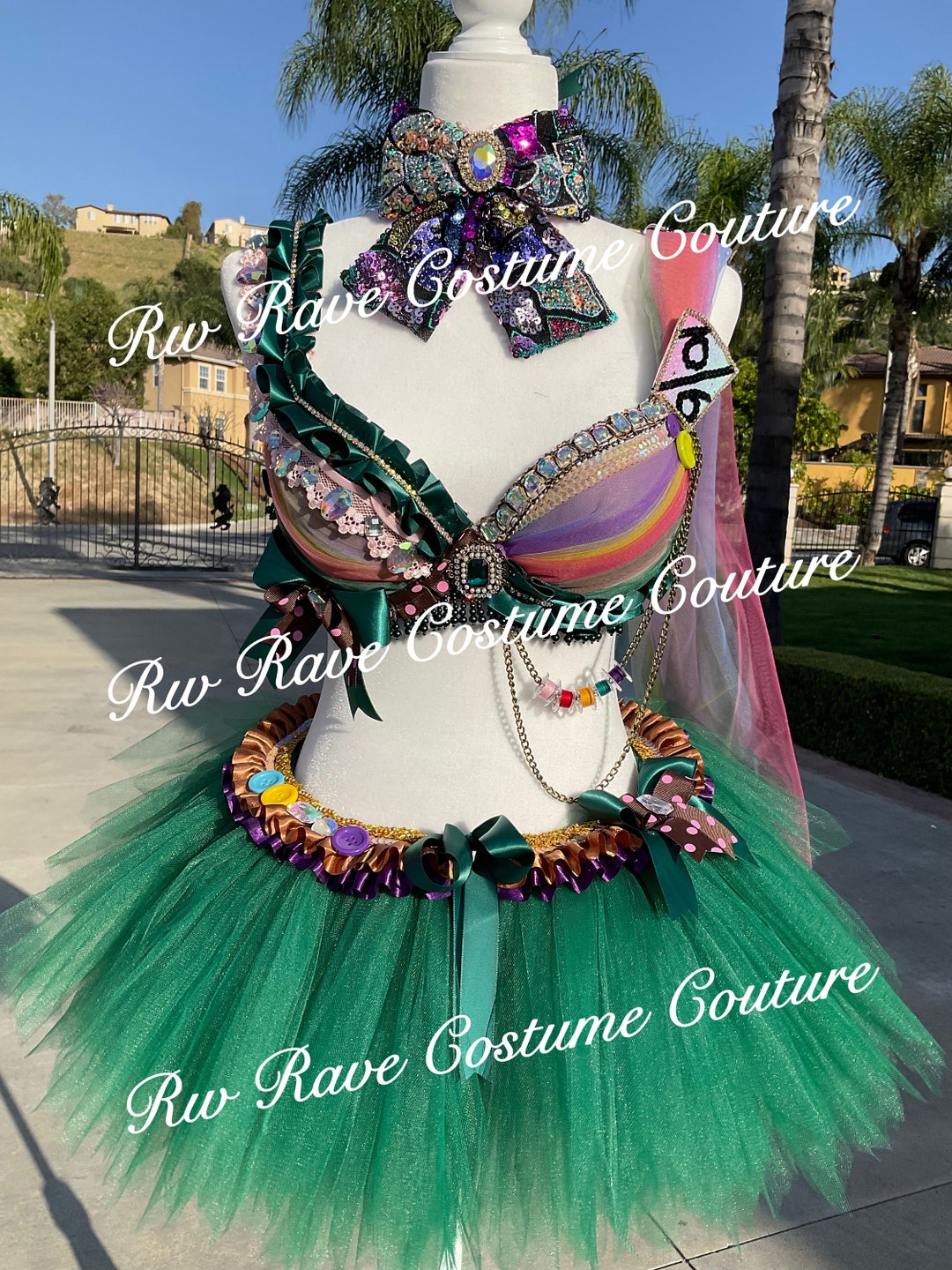 The Mad Hatter Tutu Only/festival Clothing/halloween Costume/rave ...