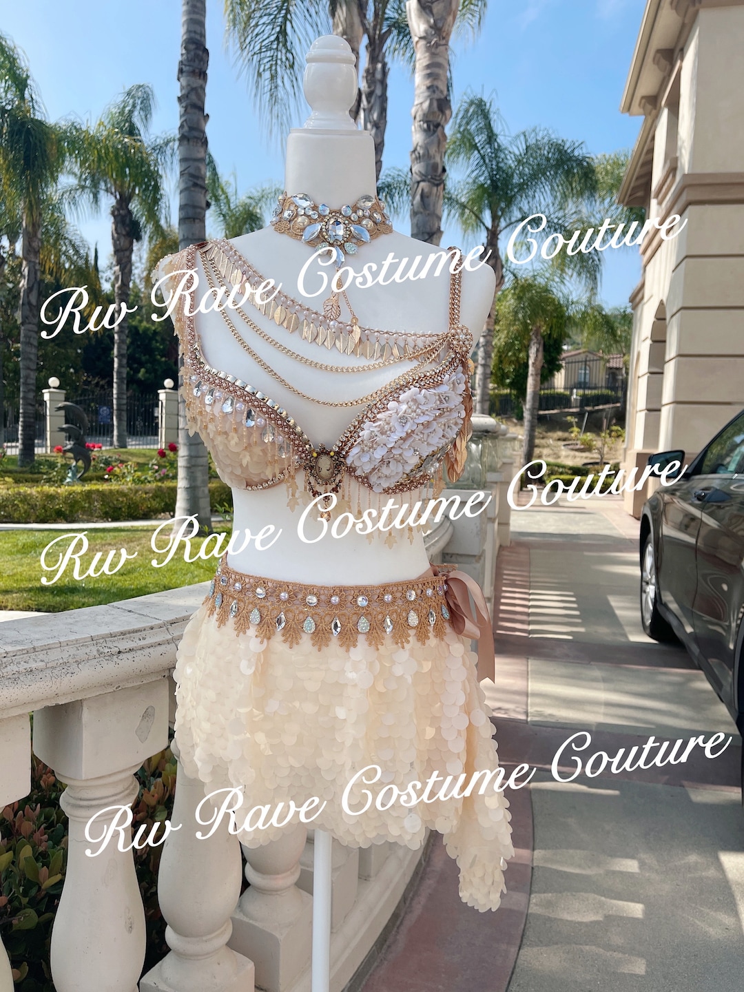 The Demeter Skirt Only/festival Clothing/halloween Costume/rave Outfit ...