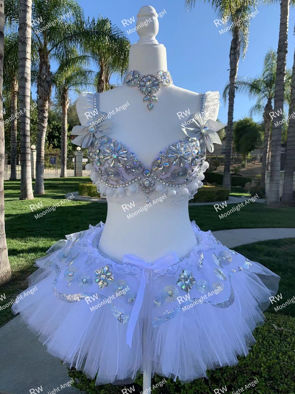 The Moonlight Angel Tutu&skirt Only/festival Clothing/halloween Costume ...