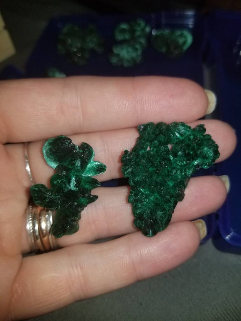 Malachite Slab, Sphere, Tower, Velvet Malachite Raw | Natural Crystal ...