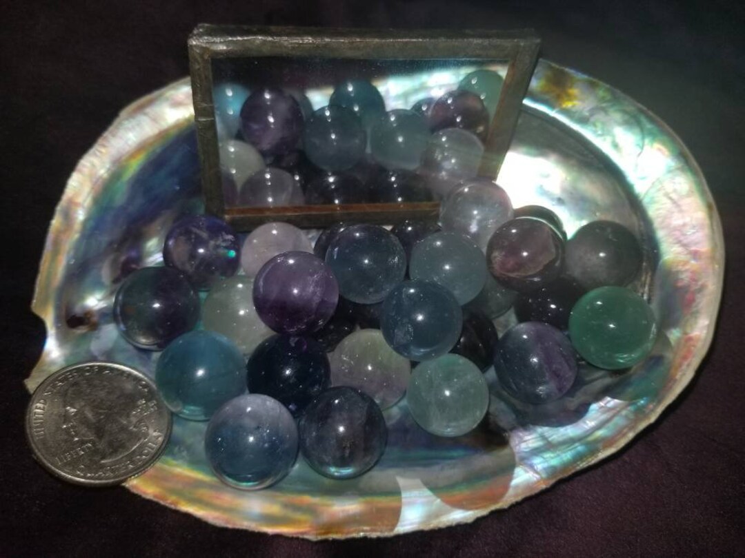 Mini Spheres - Flower Agate, Tigers Eye, Labradorite, Obsidian, Clear ...