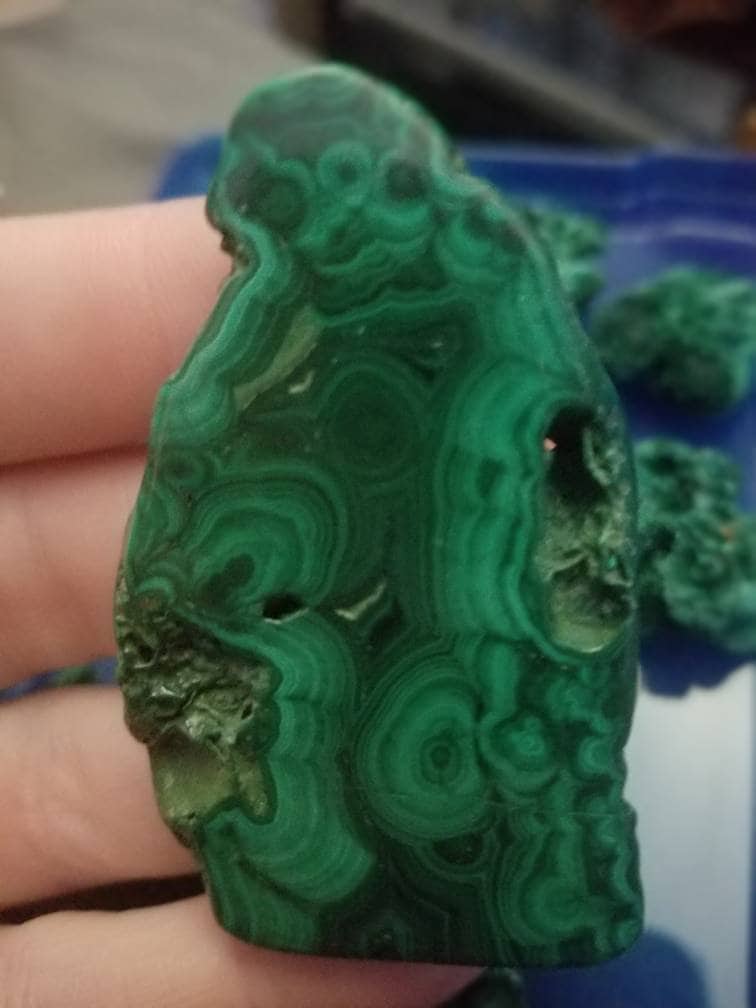Malachite Slab, Sphere, Tower, Velvet Malachite Raw | Natural Crystal ...