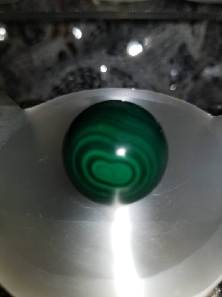 Malachite Slab, Sphere, Tower, Velvet Malachite Raw | Natural Crystal ...