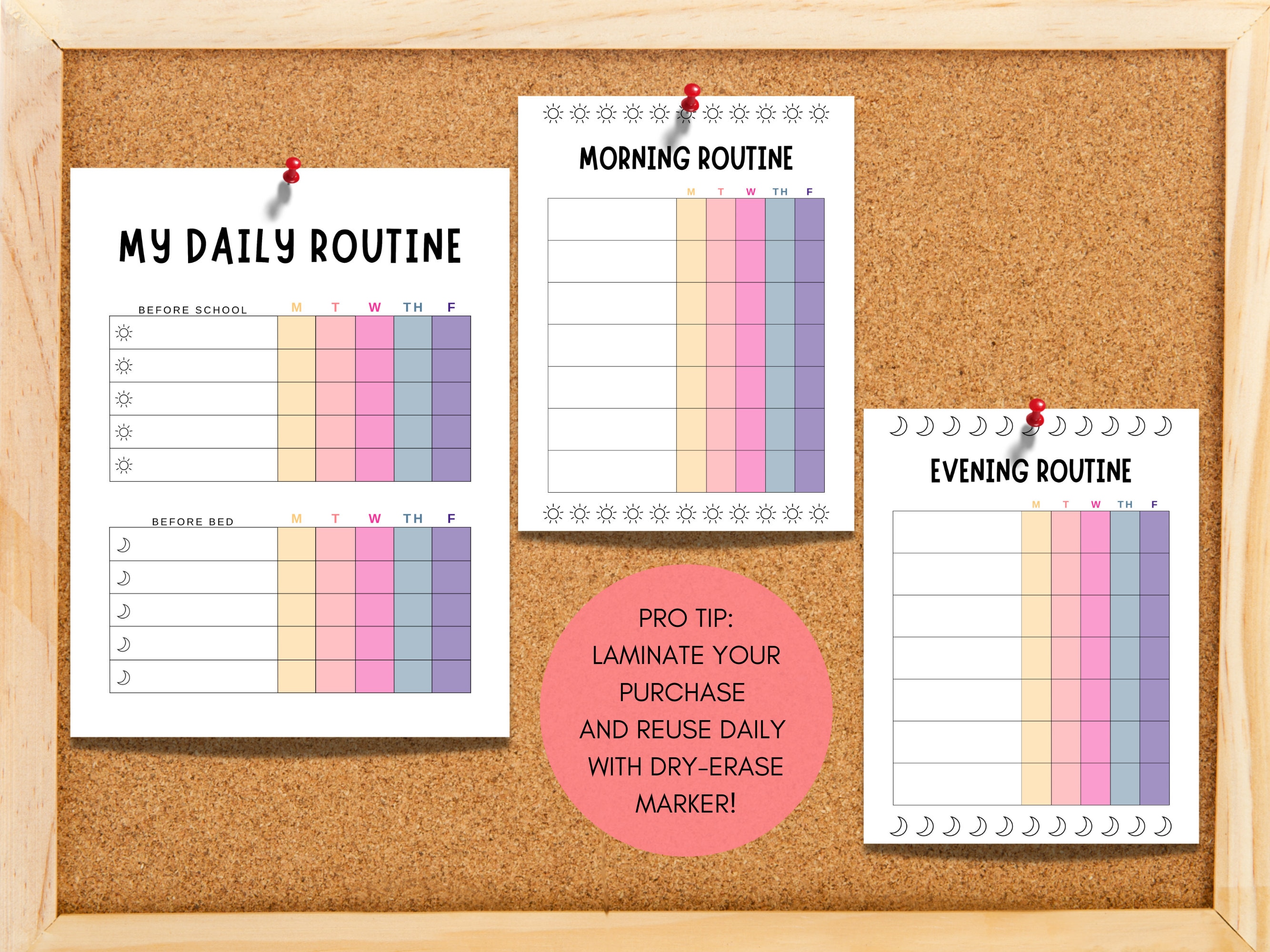 Daily Routine Checklist, Morning Routine, Evening Routine, Daily ...