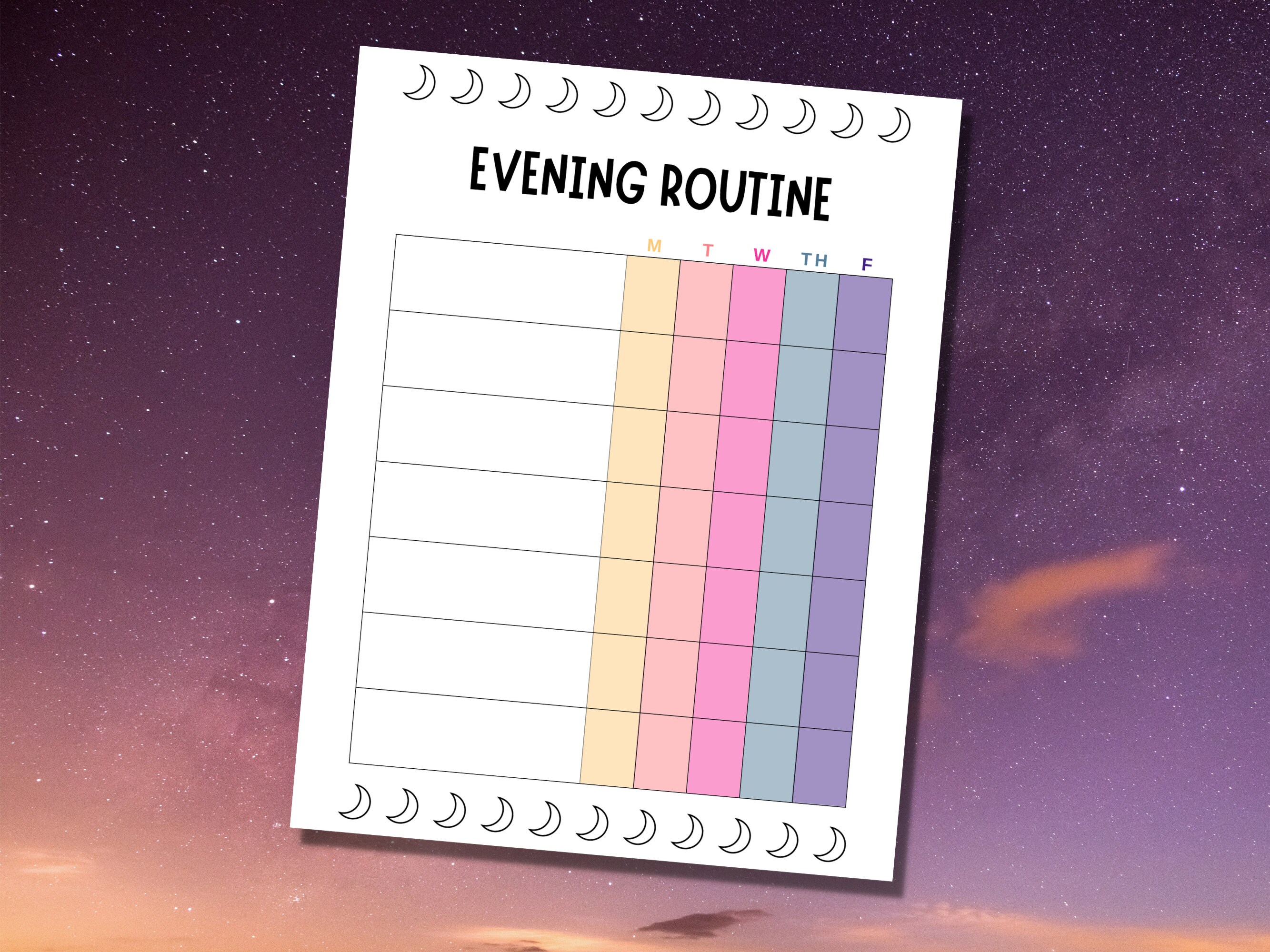 Daily Routine Checklist, Morning Routine, Evening Routine, Daily ...