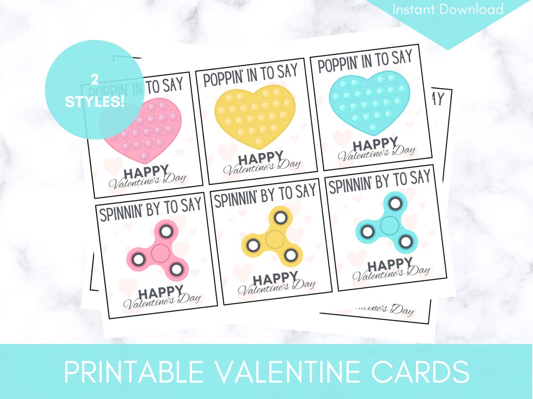 Valentine Exchange Cards, Valentine Cards for Kids, Valentine's Day ...