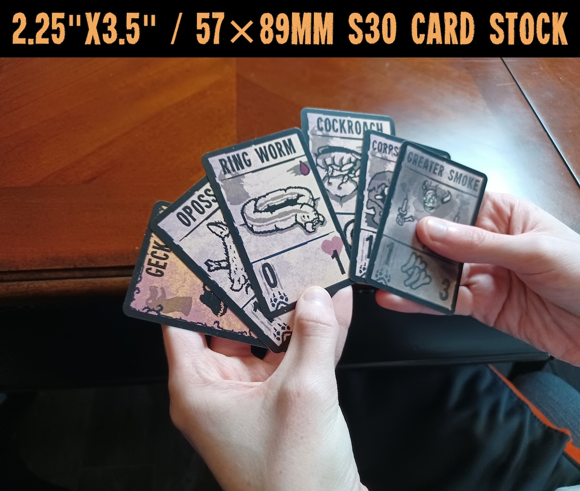 Inscryption Card Game Plus Box and R/place Stoat Card | Etsy Australia