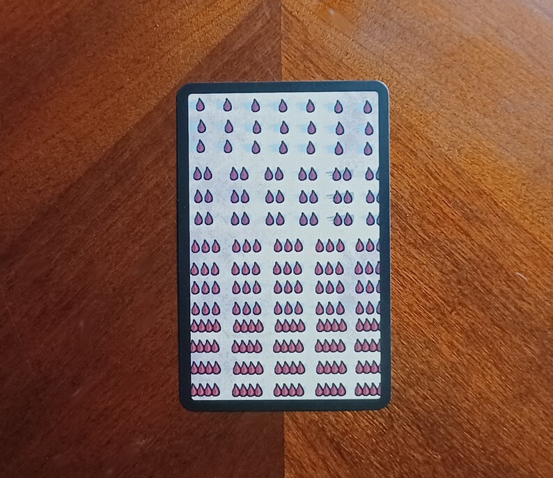 Inscryption Blood Bone Numbers Sigils and Glue Booster - Etsy Australia