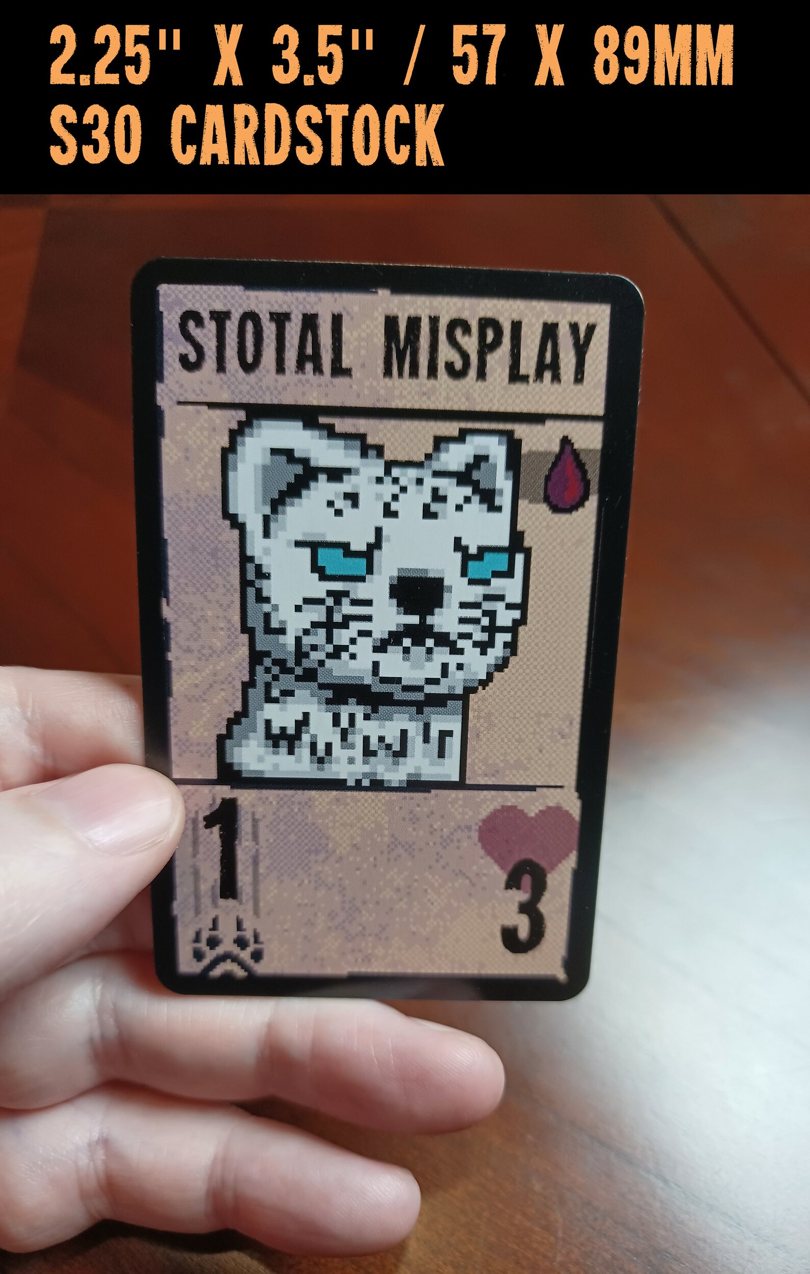 Limited Edition Inscryption Stoat Card From the 2022 R/place - Etsy