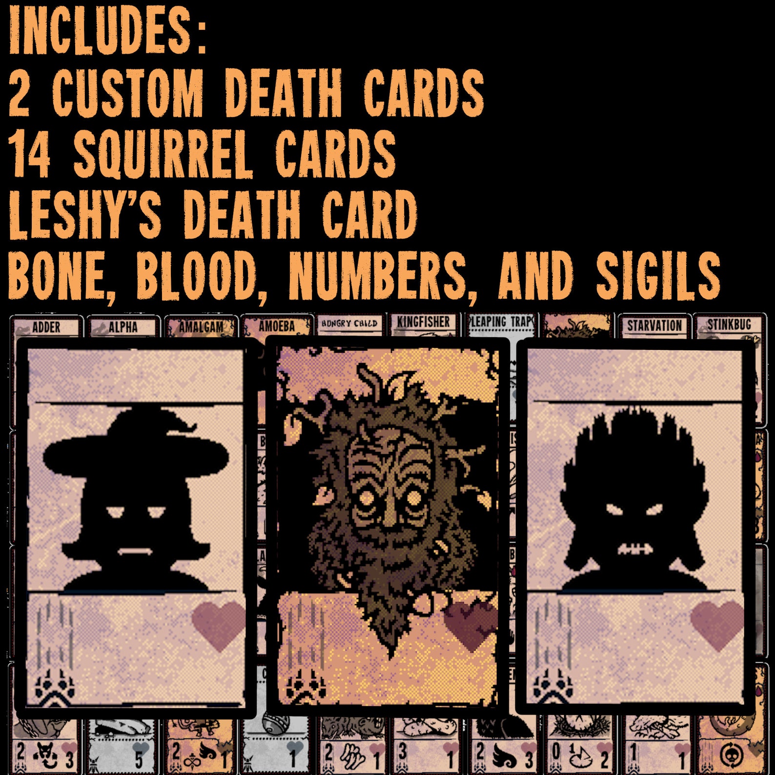 Inscryption Card Game Plus Box and R/place Stoat Card | Etsy Australia