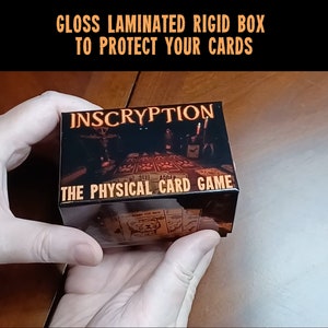 Inscryption Card Game Plus Box and R/place Stoat Card | Etsy Australia