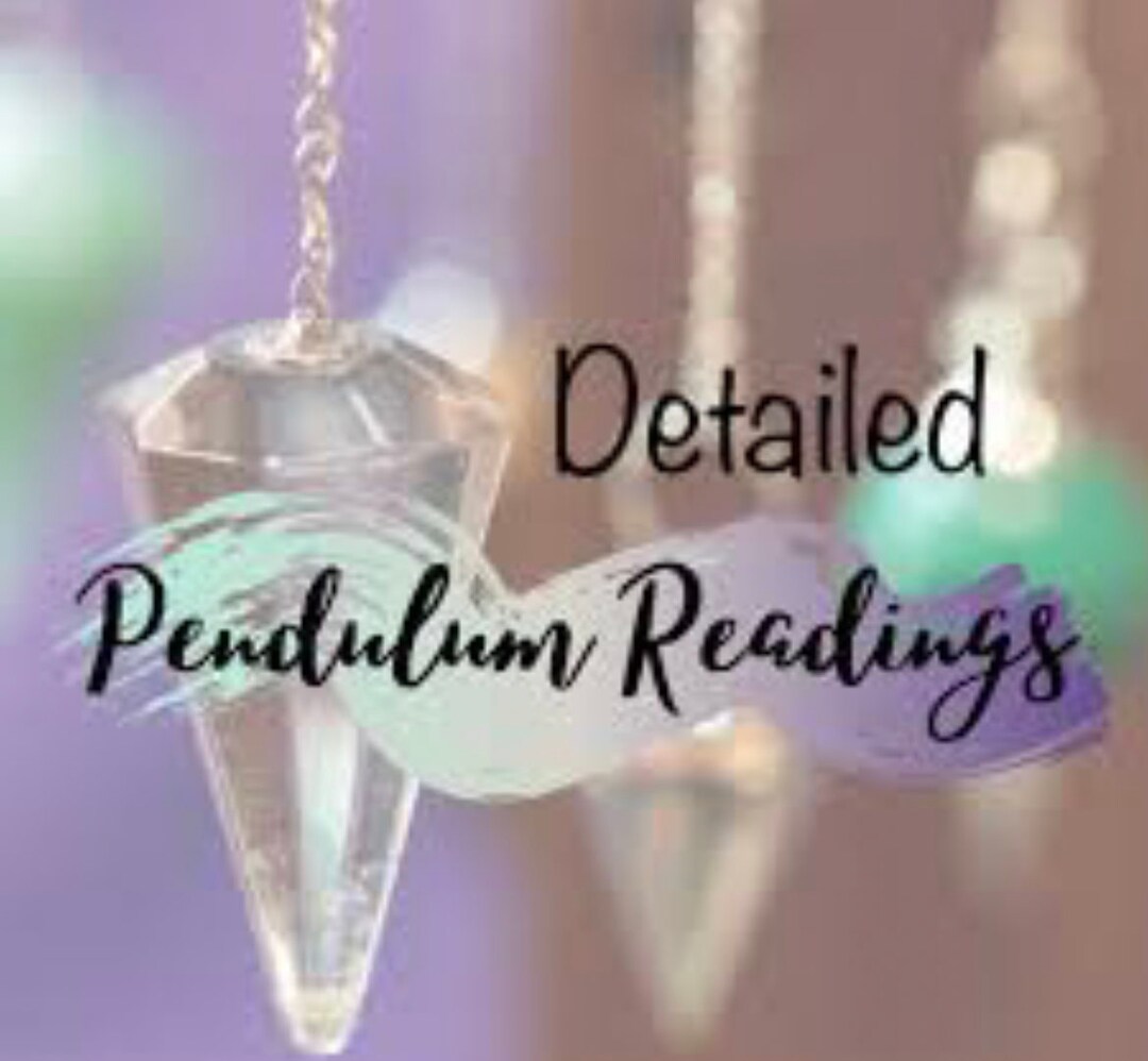 Same Hour Detailed Pendulum Reading - Etsy