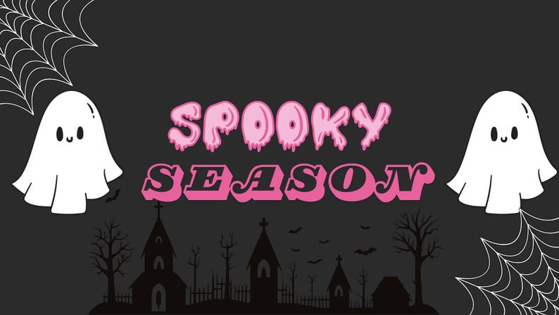 Spooky Season Desktop Wallpaper - Etsy UK