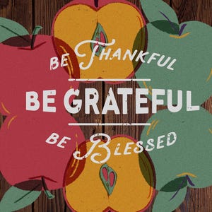 Be Thankful Be Grateful Be Blessed Digital Wallpaper - Etsy
