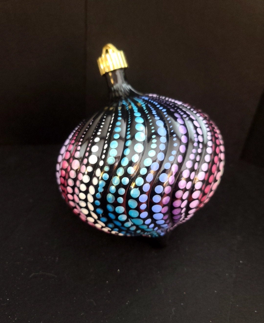 18 Christmas Ornament With Dot Art Design - Etsy