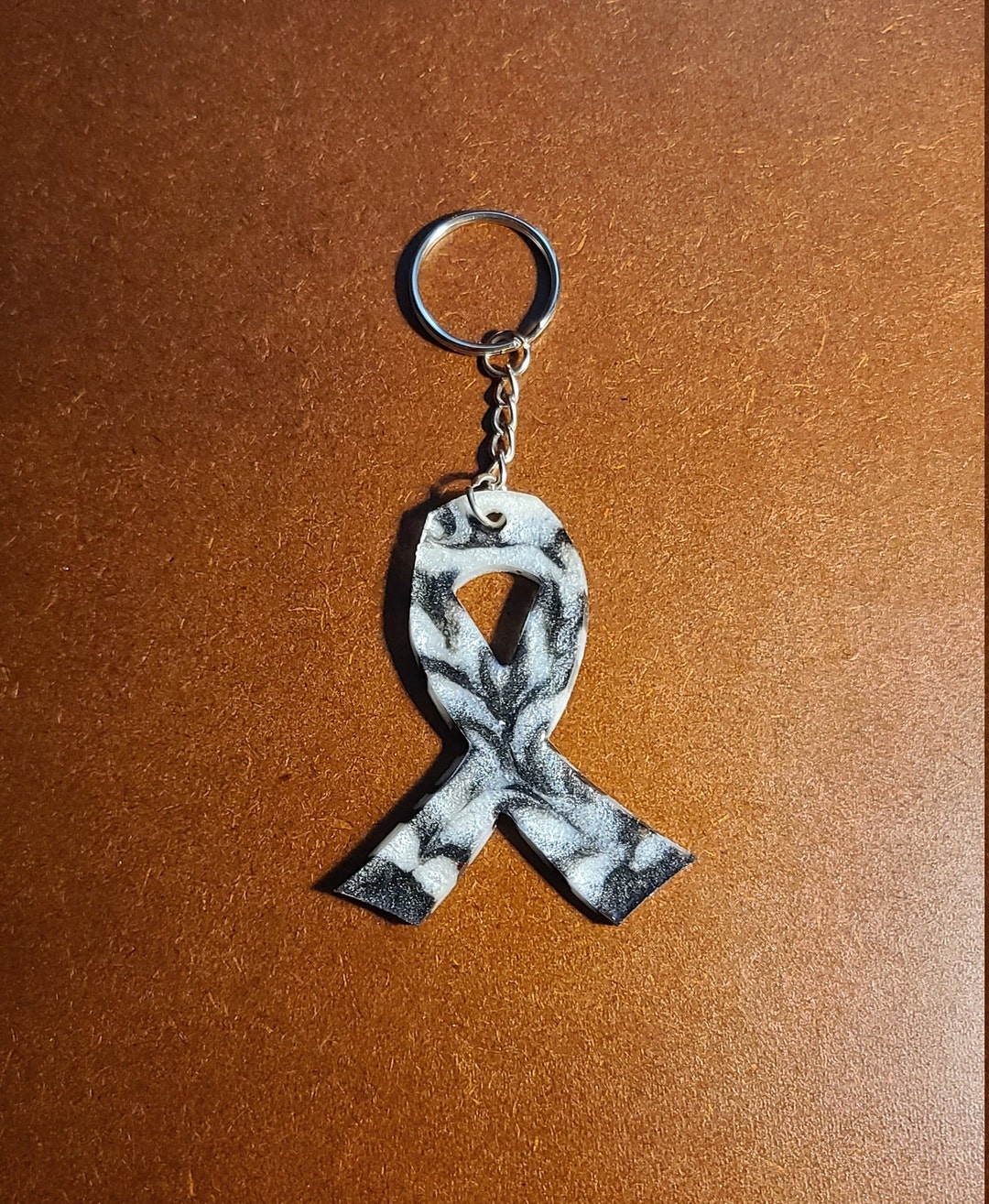 Ehlers Danlos Awareness Ribbon Keychain - Etsy