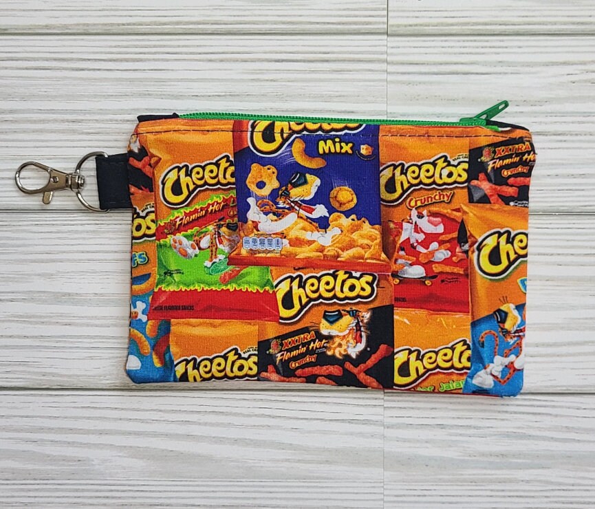 Cheetos Zipper Coin Pouch Cheetos Chips Coin Pouch - Etsy