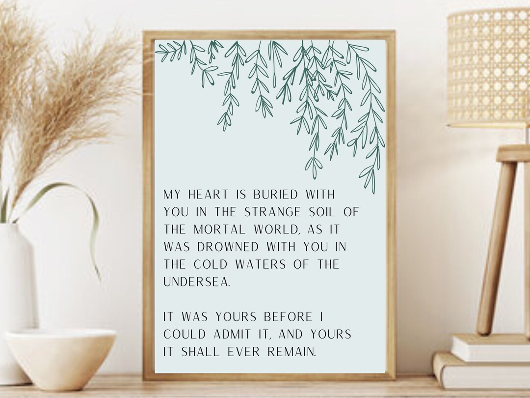 The Cruel Prince Quote / Cardan Jude / Digital Print / Queen of Nothing ...