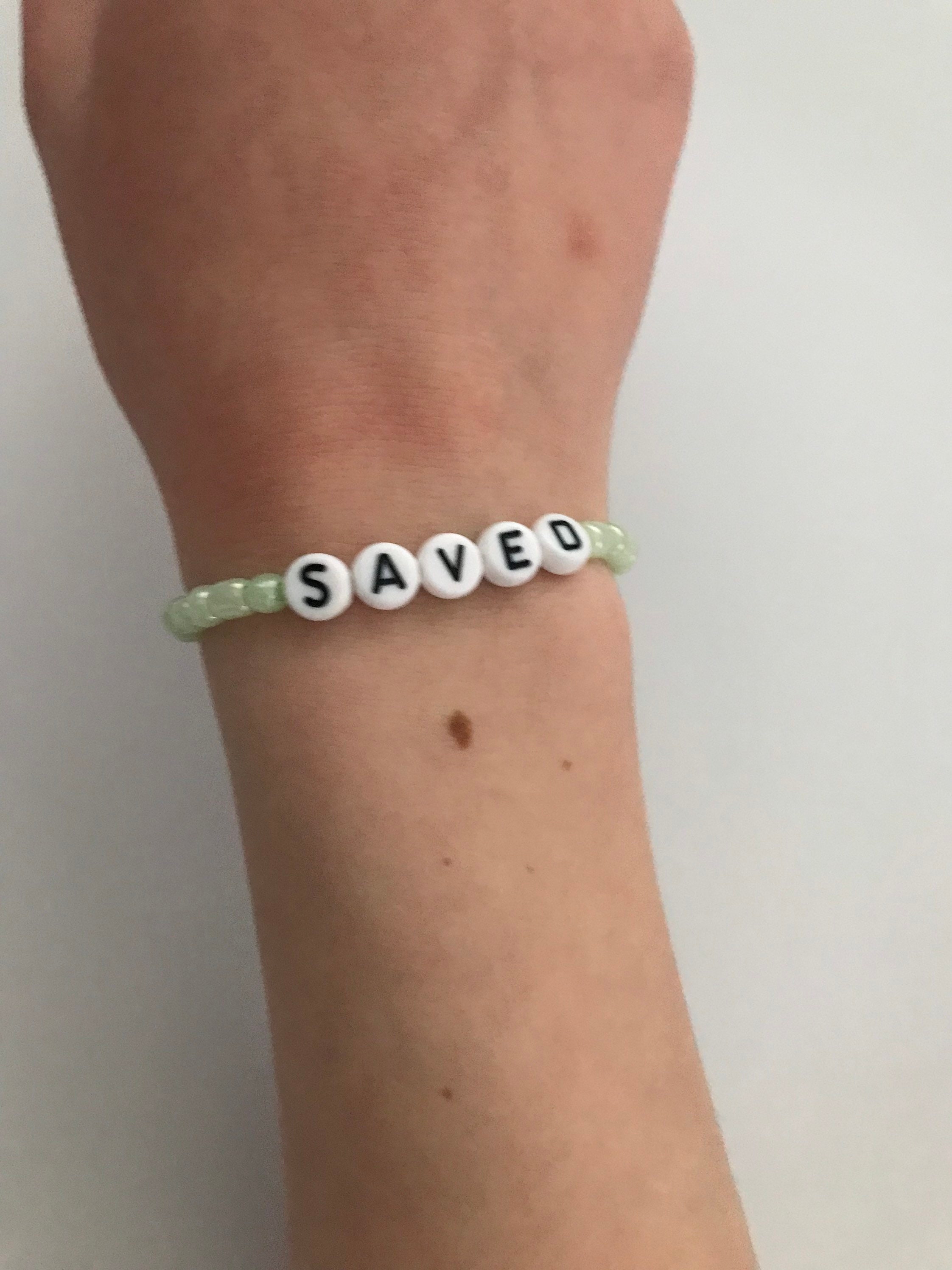 SAVED Bracelet - Etsy