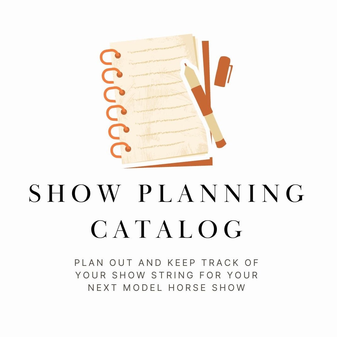 Show Planning Catalog- Downloadable Resource - Etsy