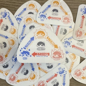 Omori Emotional Chart - Etsy