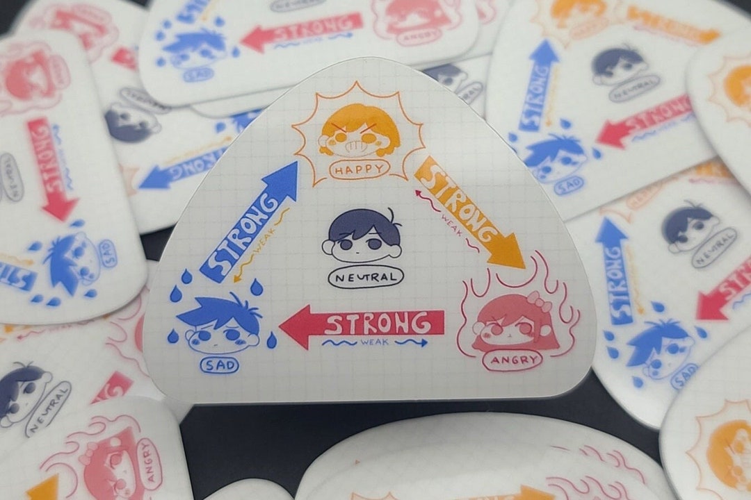 Omori Emotional Chart - Etsy