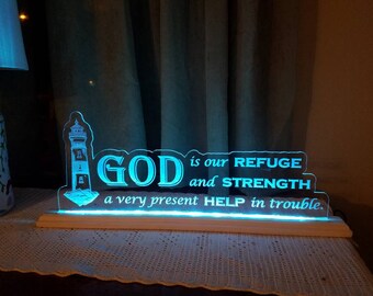 Acrylic Scripture Sign - Etsy