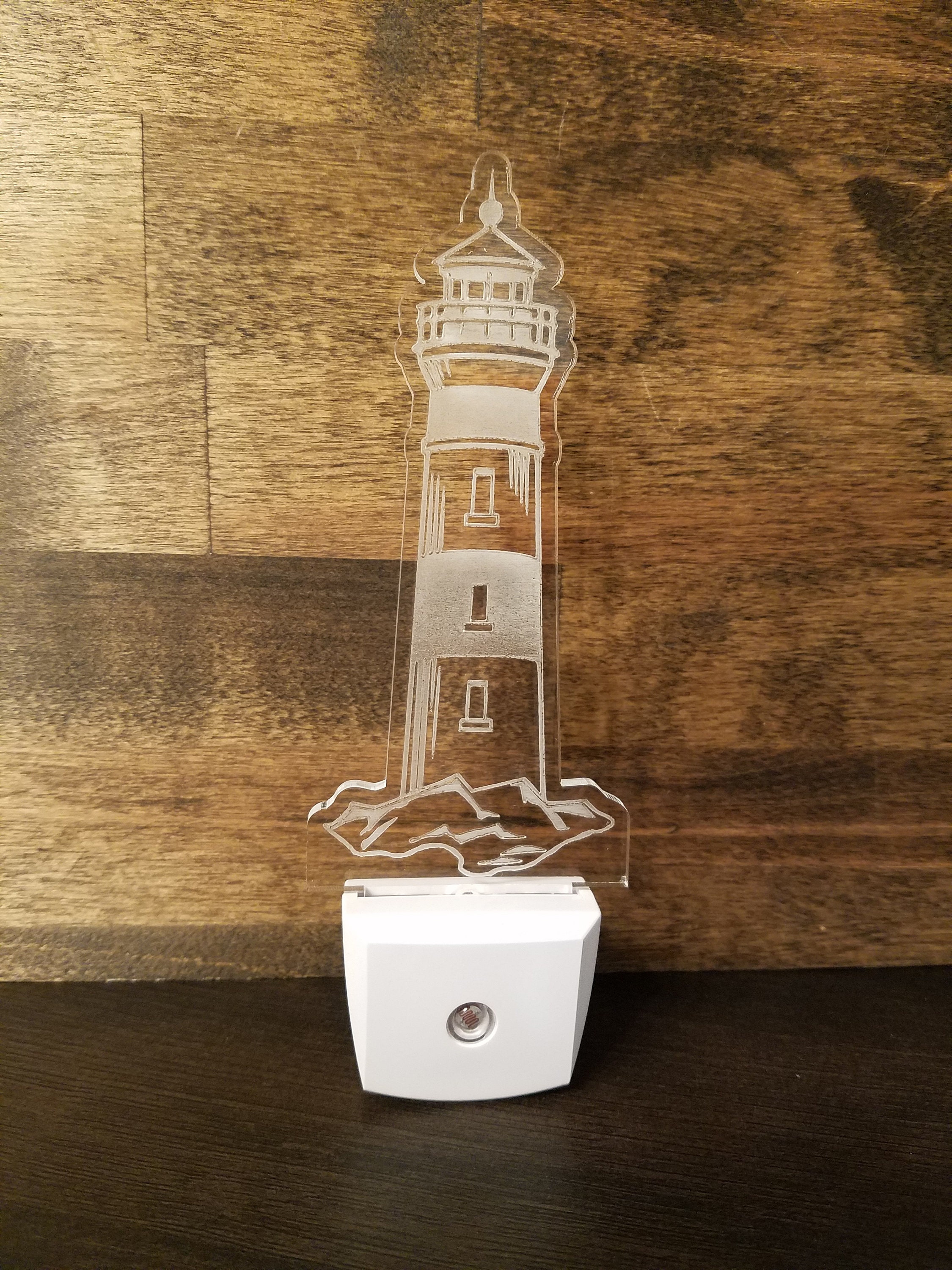 Lighthouse Nightlight - Wall Outlet Plug in - Automatic - Etsy