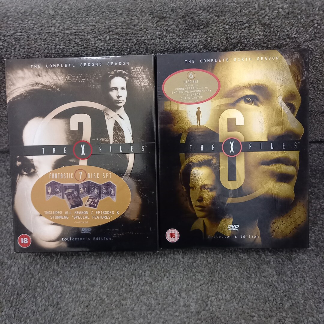 SALE ! X-files Complete Season 2&6 Dvd Collectors Edition Box Set 1994 ...