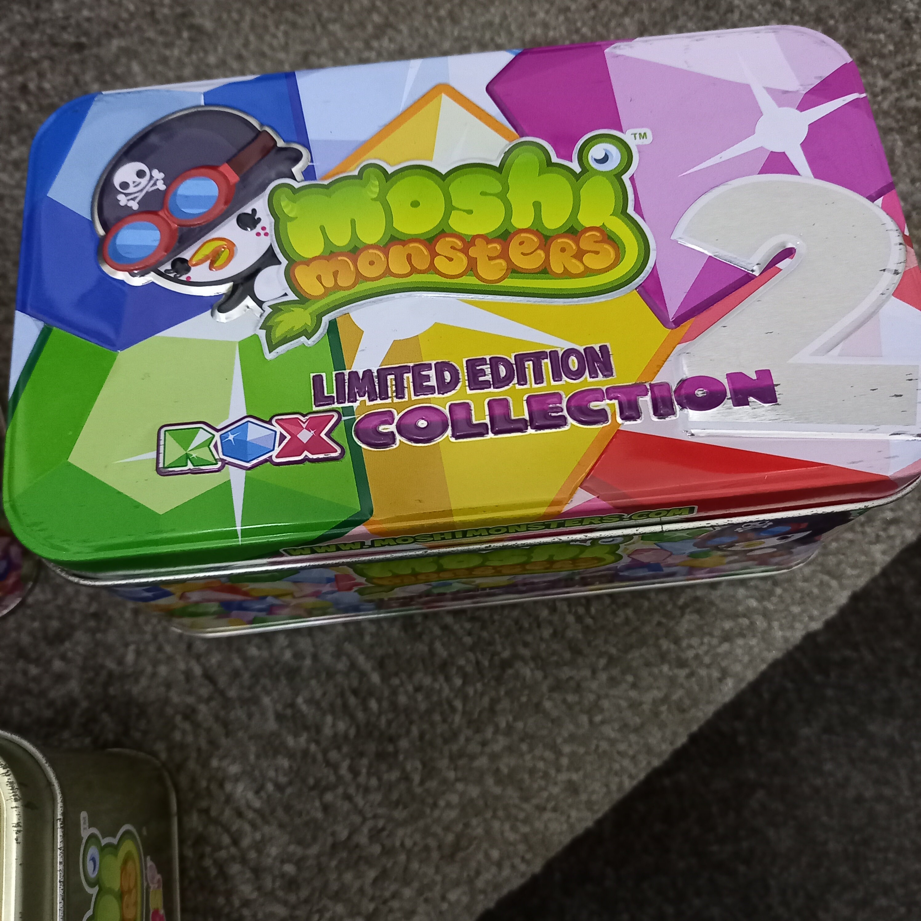 Moshi Monsters Limited Edition Empty Tins Collection - Etsy