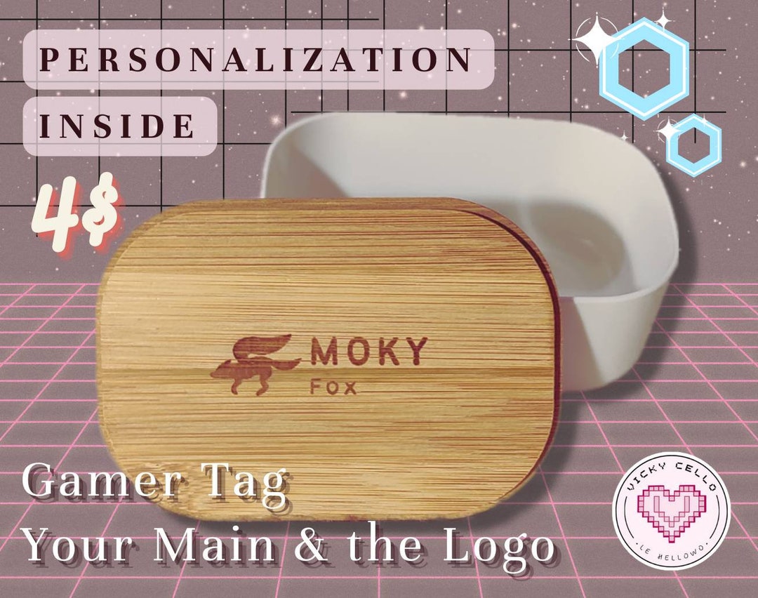 ADD ON - Personalization for Melee Bento - Gamer Tag, Main & Their Logo ...