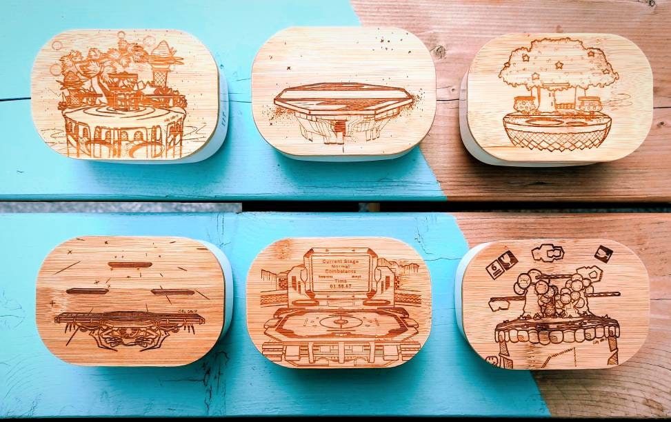 ADD ON - Personalization for Melee Bento - Gamer Tag, Main & Their Logo ...