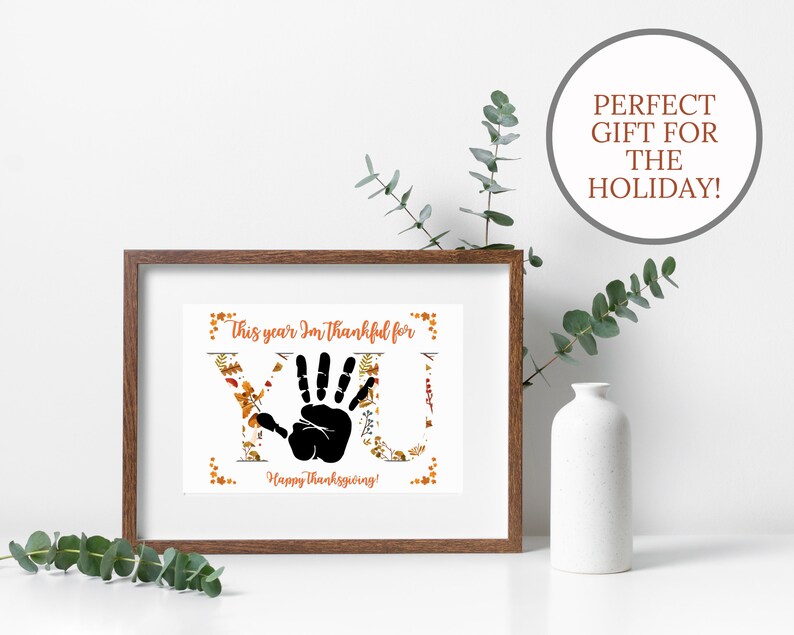 Thankful for YOU Handprint Craft! Happy Thanksgiving Craft for Kids ...